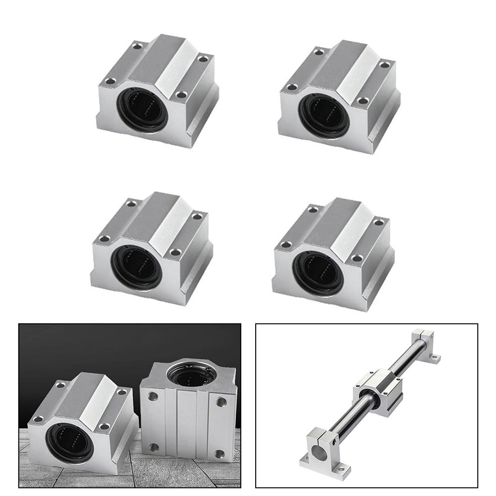4Pcs Linear Motion Ball Bearing Slide Bushing For 3D Printer,4 Types ...