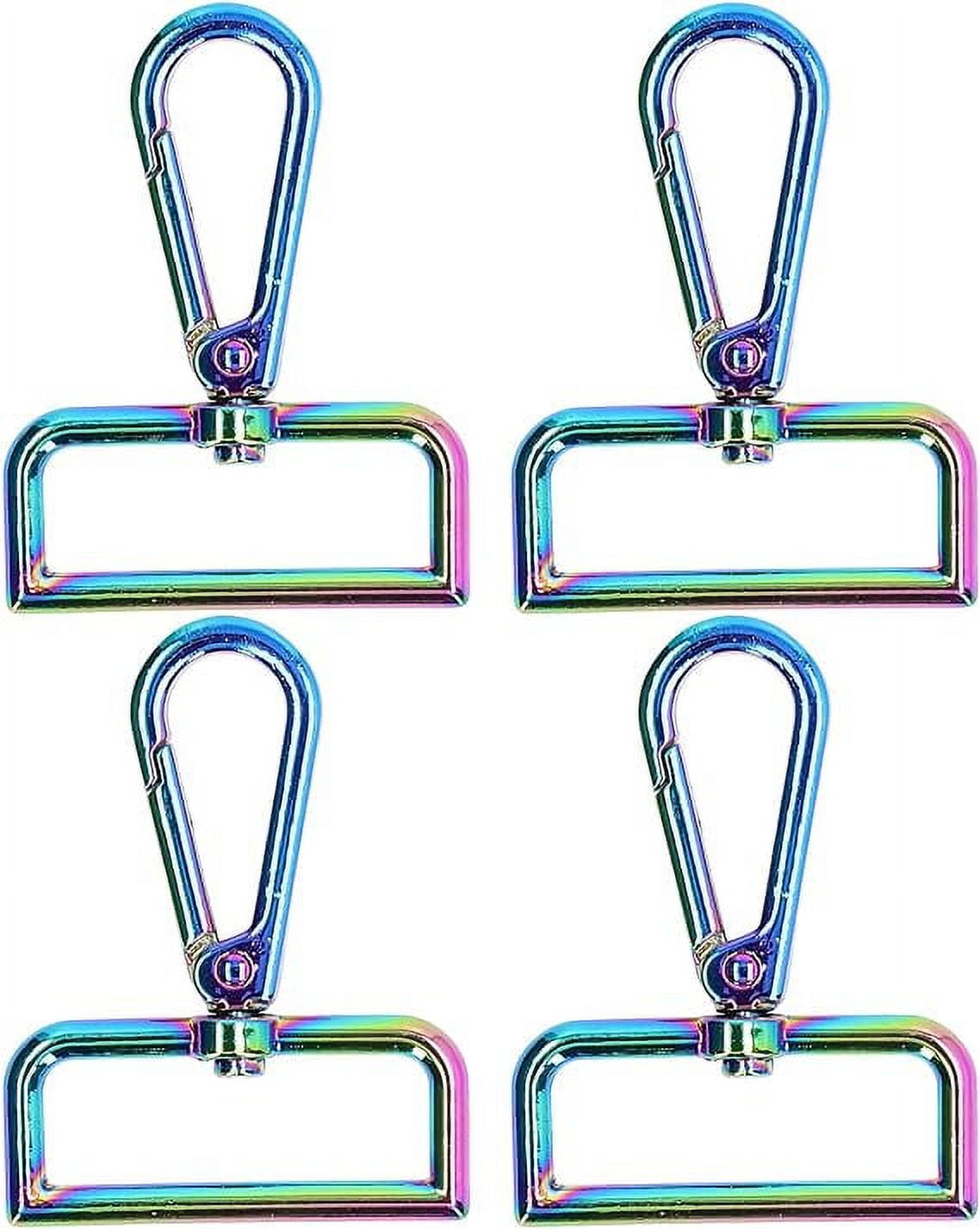 4Pcs Lobster Clasp Claw, Key Chain Hooks, Zinc Alloy 360°Swivel ...