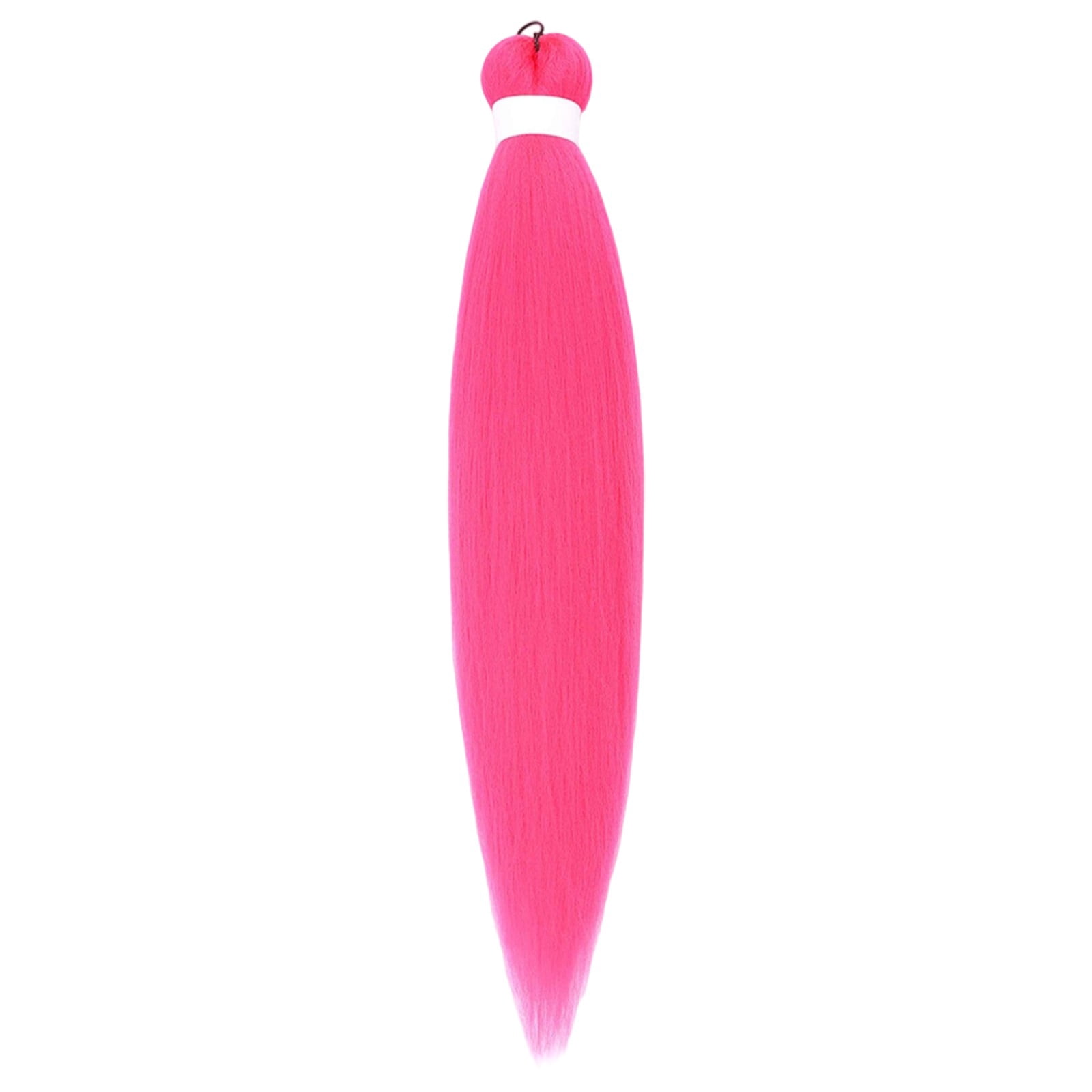4Pcs Long Purple Braiding Hair Pre Stretched Synthetic Braiding hair ...