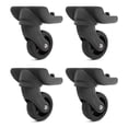 4Pcs Luggage Wheel Replacement Quiet Casters Wear Resistant Suitcase ...