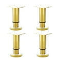 4Pcs Luxurious Gold Furniture Support Legs Adjustable Furniture Legs ...