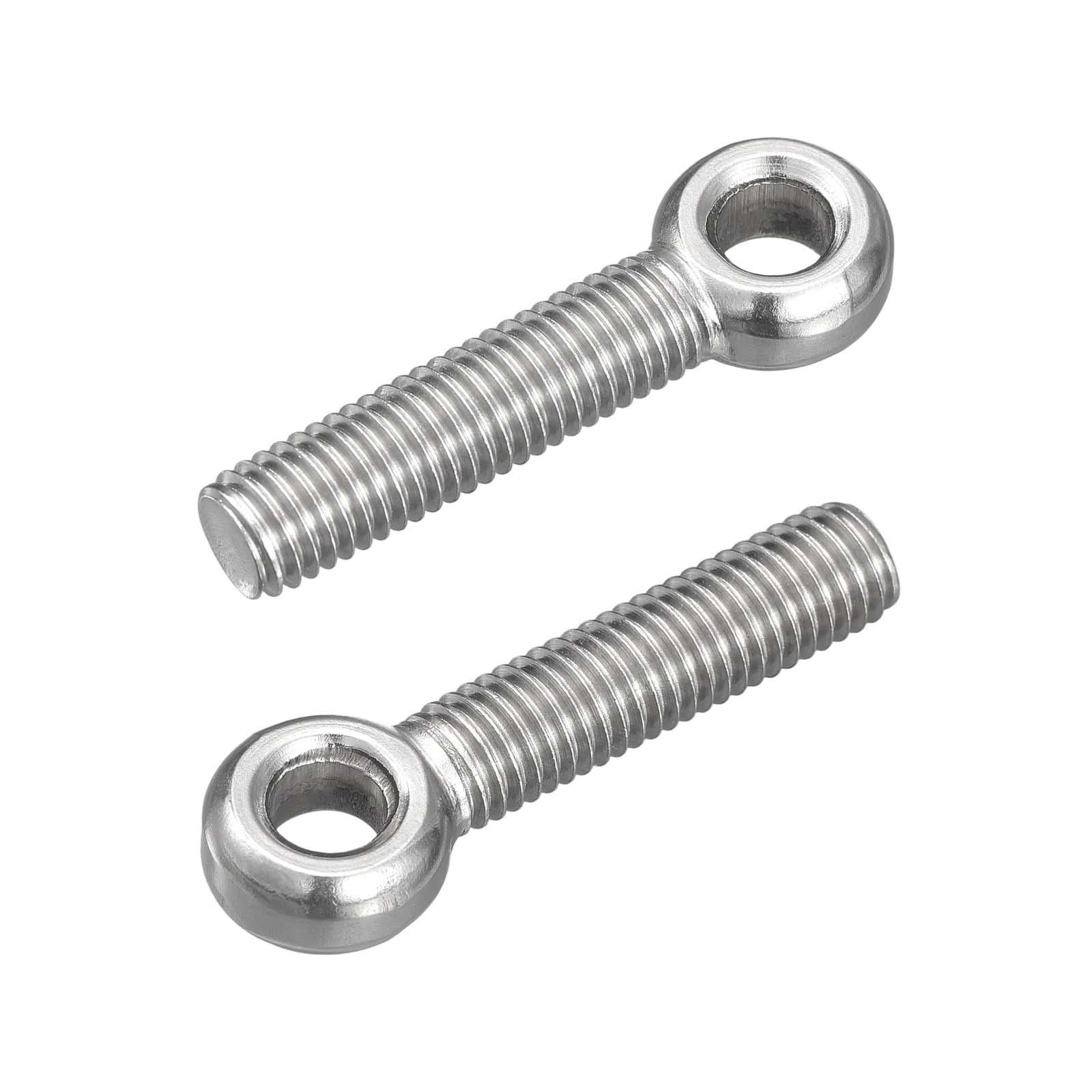4Pcs M10 x 50mm Lifting Eye Bolts, 304 Stainless Steel Machinery ...