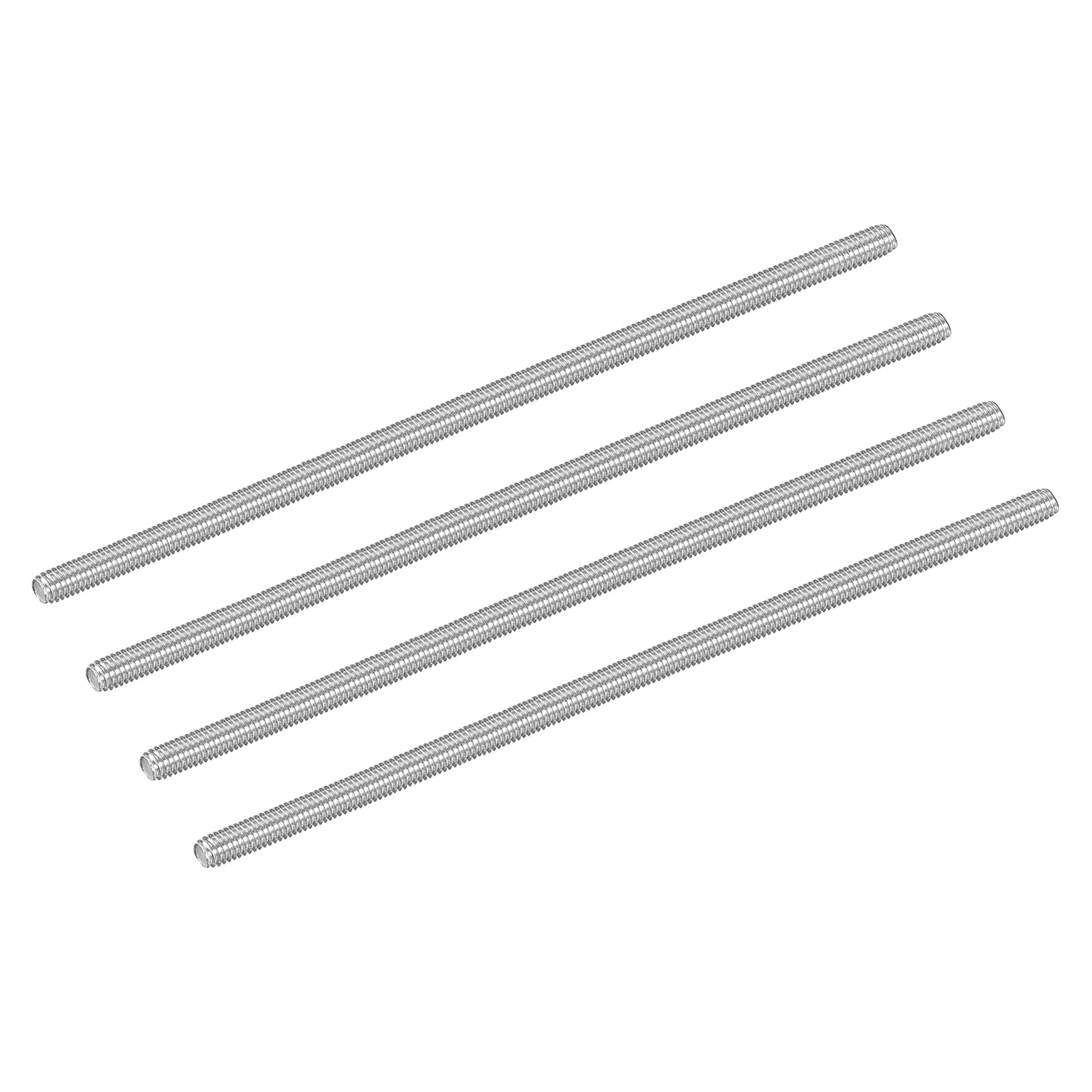 4Pcs M4-0.7x120mm Fully Threaded Rods, 304 Stainless Steel Thread Bar ...