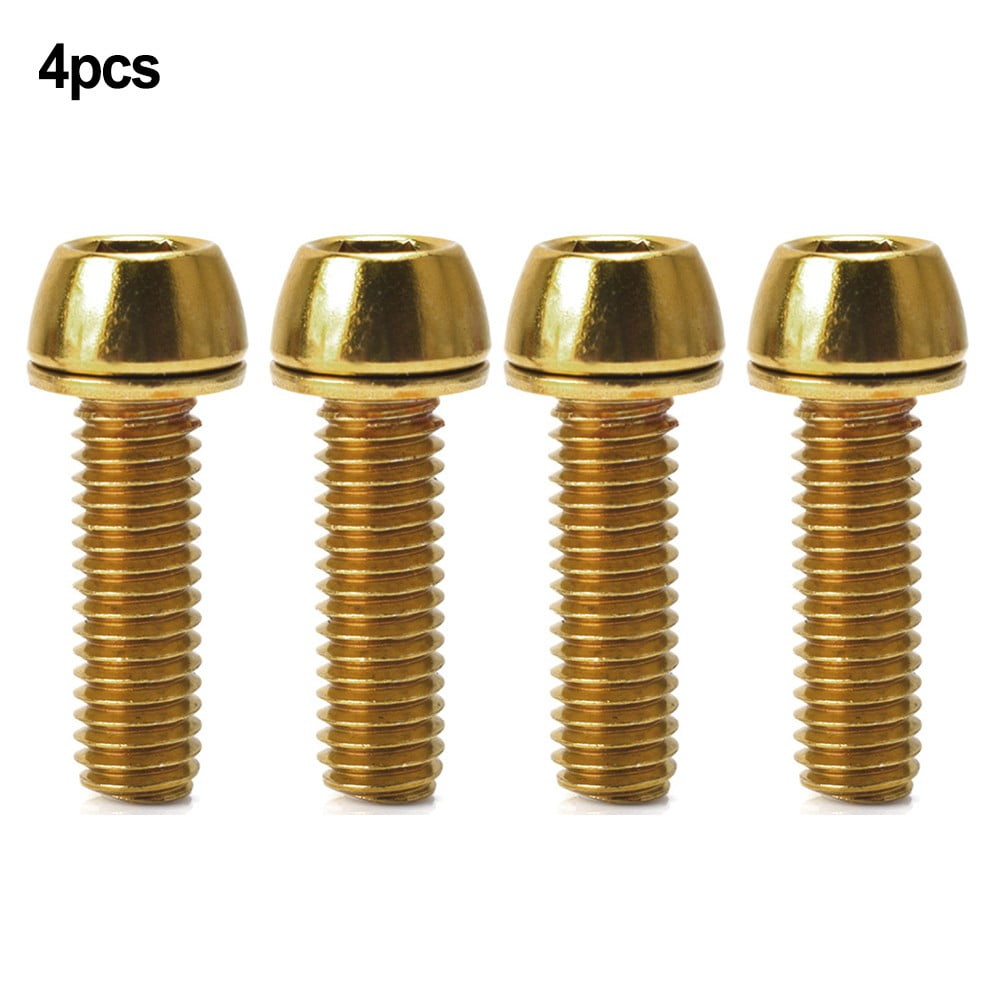 4Pcs M5X20Mm M6X20Mm Mtb Bike Bicycle Steering Handlebar Stem Screws ...