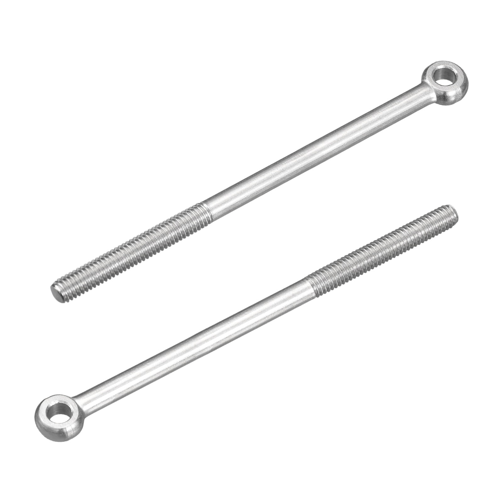 4Pcs M6 x 100mm Lifting Eye Bolts, 304 Stainless Steel Machinery ...