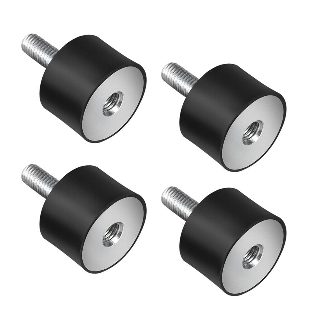 4Pcs M8 Anti Vibration Rubber Mounts Isolator Bobbins Exhaust Car Shock ...