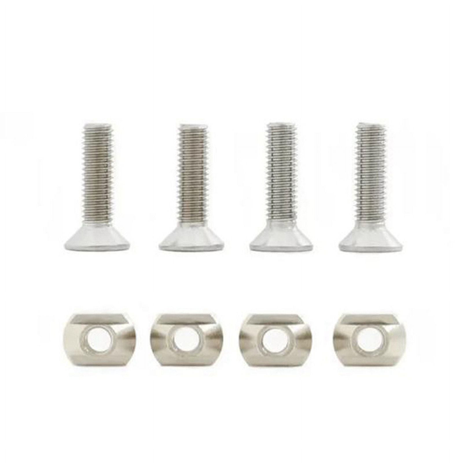 4Pcs M8 Hydrofoil Mounting Brass T-Nuts for Surfing All Hydrofoil Tracks Outdoors Surfing ...