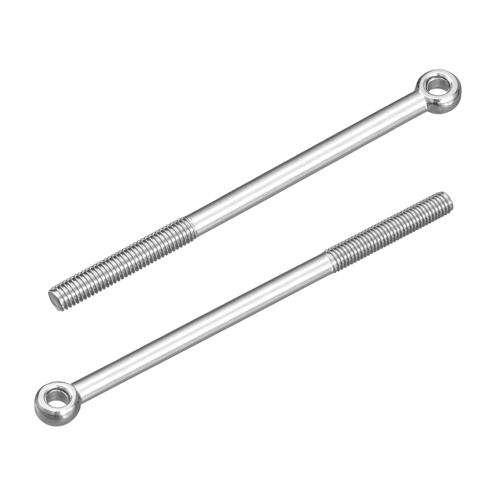 4Pcs M8 x 120mm Lifting Eye Bolts, 304 Stainless Steel Machinery ...