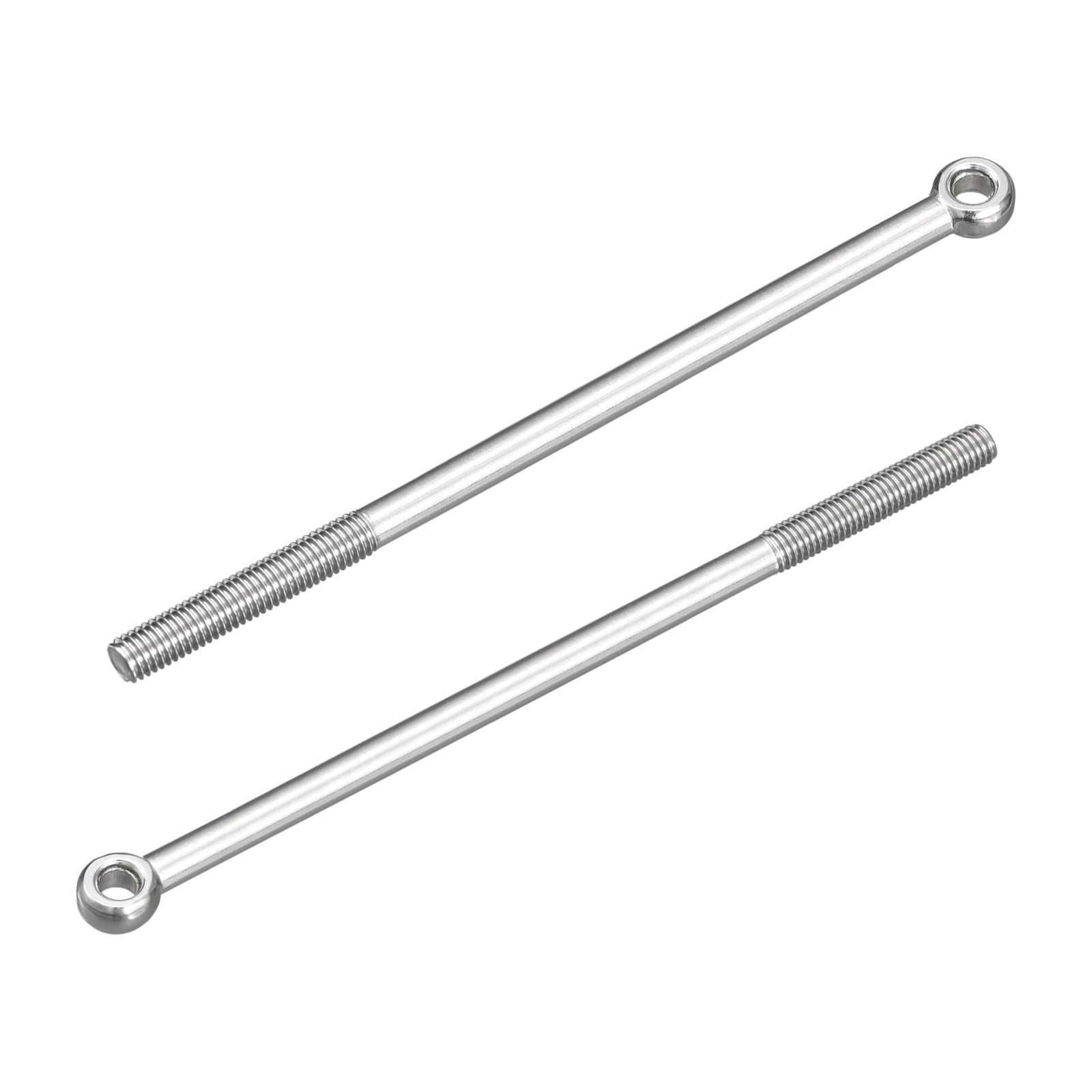 4Pcs M8 x 140mm Lifting Eye Bolts, 304 Stainless Steel Machinery ...