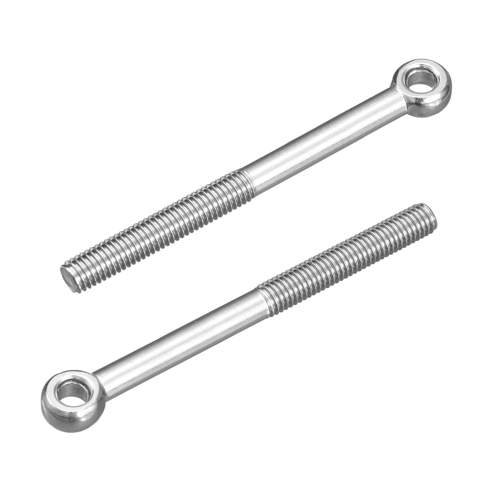 4Pcs M8 x 90mm Lifting Eye Bolts, 304 Stainless Steel Machinery ...
