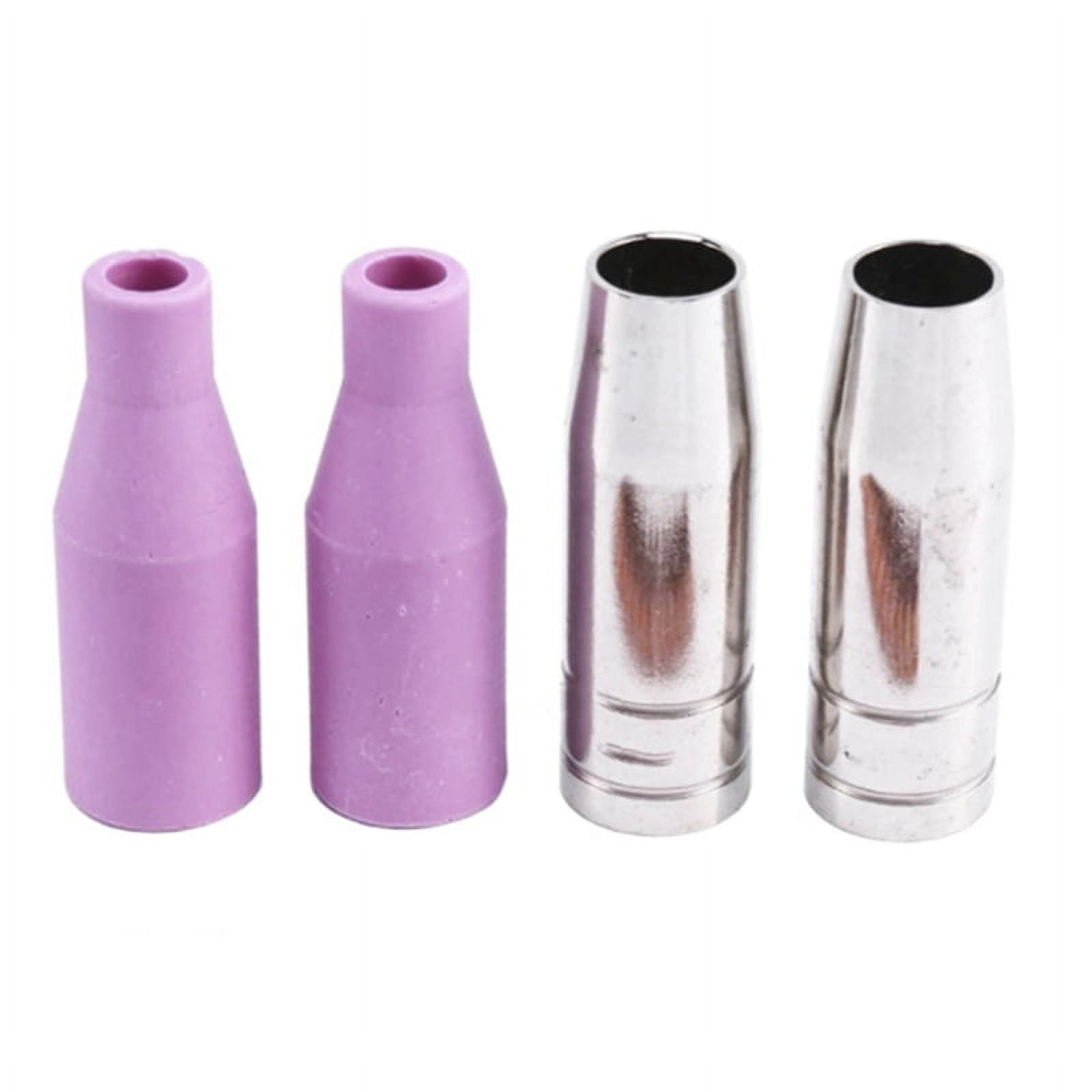 4Pcs MB15AK MIG/ Gas Ceramic Nozzle Welding Tip Nozzle Shield Cup for ...