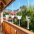 4Pcs Macrame Plant Hanger Natural Cotton Rope Hanging Planter Basket ...