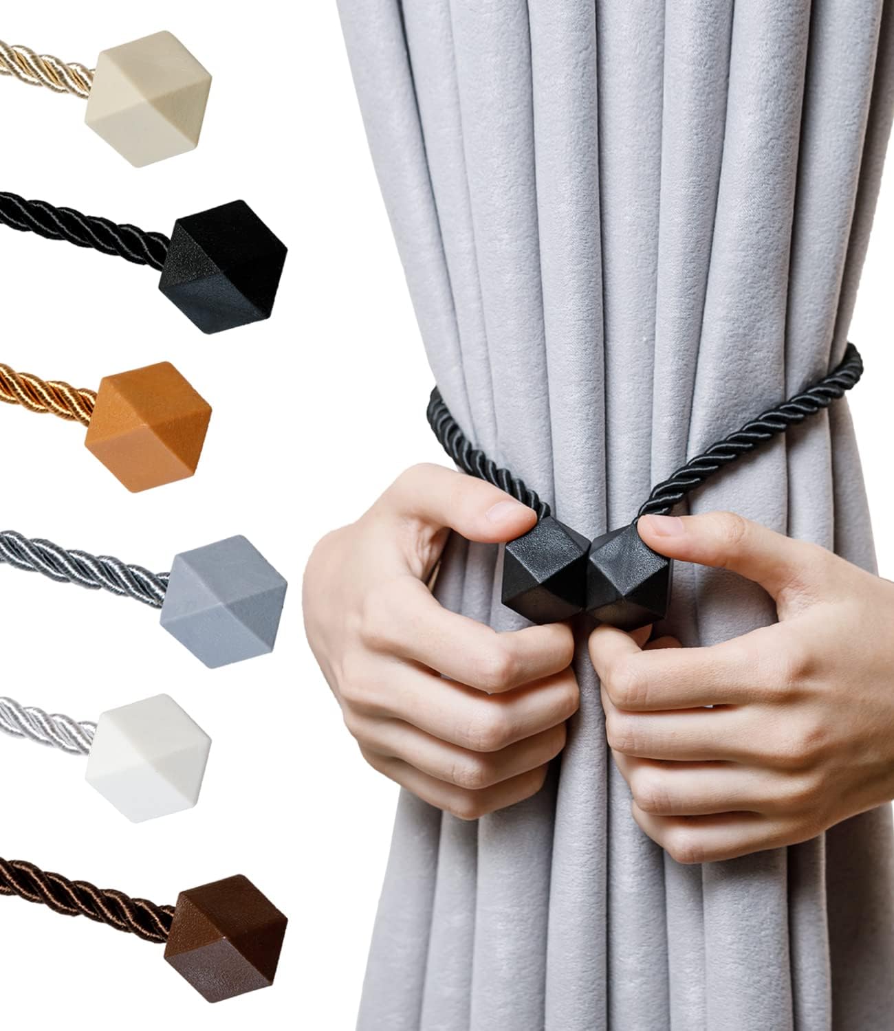 Curtain Magnetic Tiebacks Creative Cat Magnetic Curtain Tiebacks ...