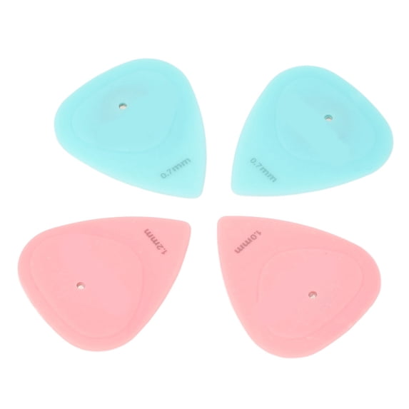 4Pcs Magnetic Guitar Pick Set, Premium Plastic Acoustic & Electric ...