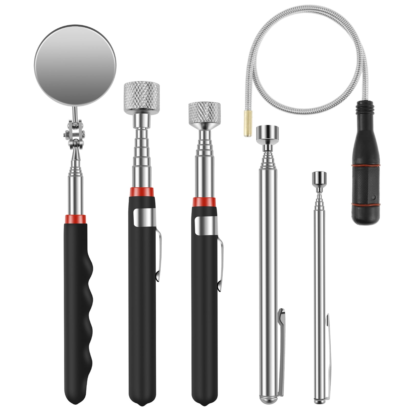 4Pcs Magnetic Pickup Tool Telescoping Magnetic Grabber Tools 1.5/3/10 ...