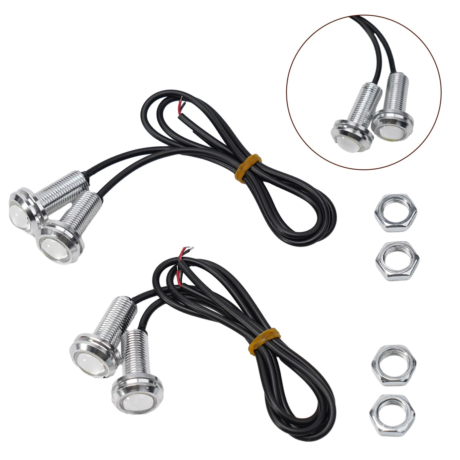 4Pcs Marine LED Transom Mount Stern Anchor Navigation Light Waterproof ...