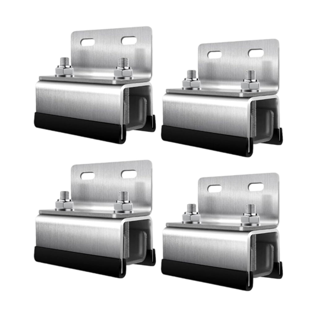 4Pcs Marine Solar Panel Mounts Quick Installation Roof Top Brackets ...