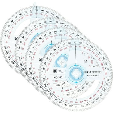 General Tools 29 Plastic Protractor and Angle Finder, Outside, Inside ...