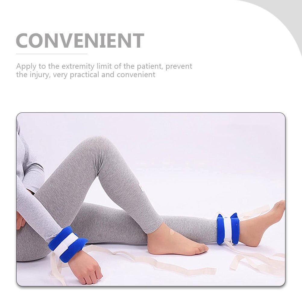 4Pcs Medical Restraints Straps Patient Bed Rails Hospital Bed Wrist ...