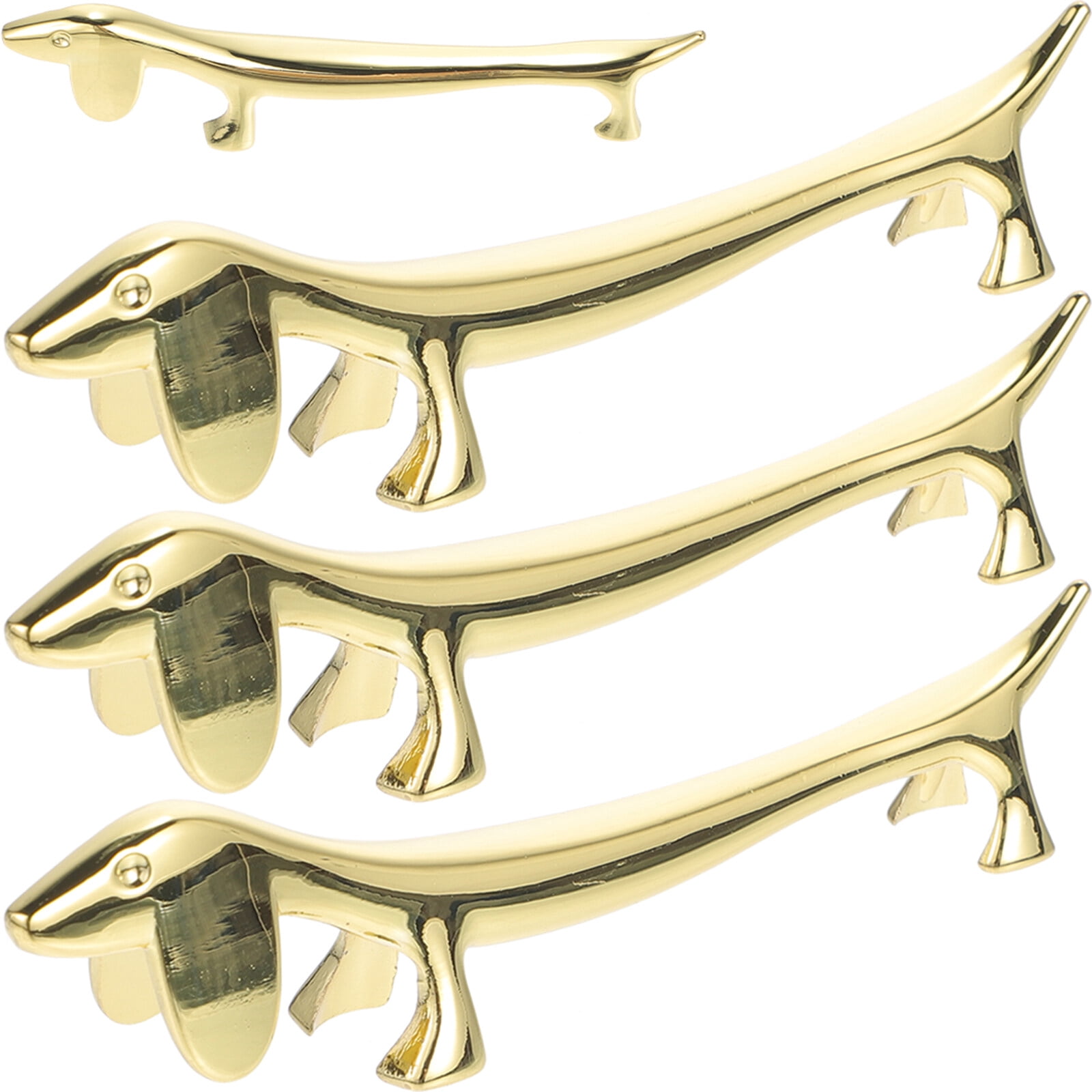 4Pcs Metal Chopsticks Rests Stainless Steel Chopstick Rests Lovely Dog ...