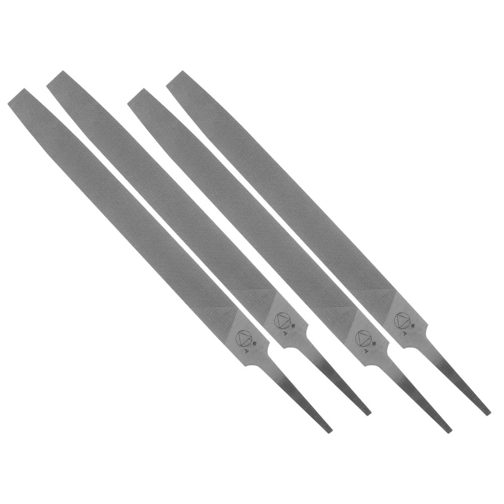 4Pcs Metal File Mill Smooth File Hardened Steel File Flat File for ...