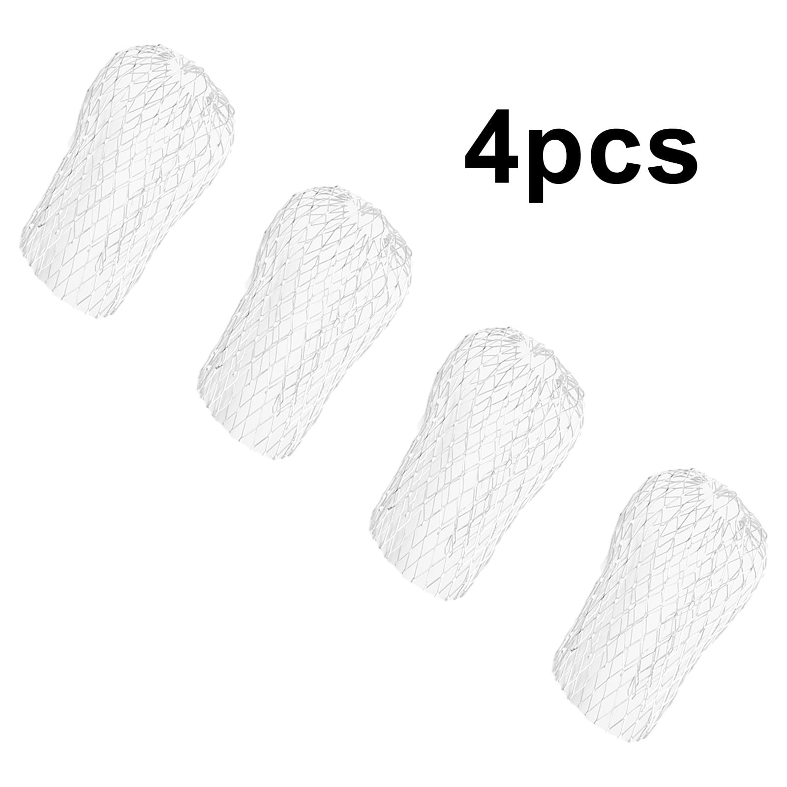 4Pcs Metal Mesh Gutter Leaf Debris Mud Trap Guards Drain Pipe Cover ...