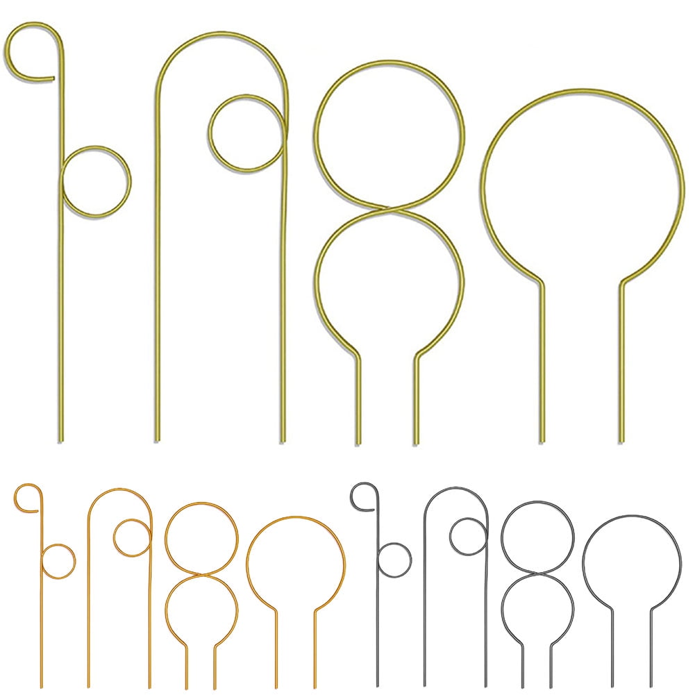 4Pcs Metal Plant Rack for Climbing Plants- Metal Holder Plant Vine Stem ...