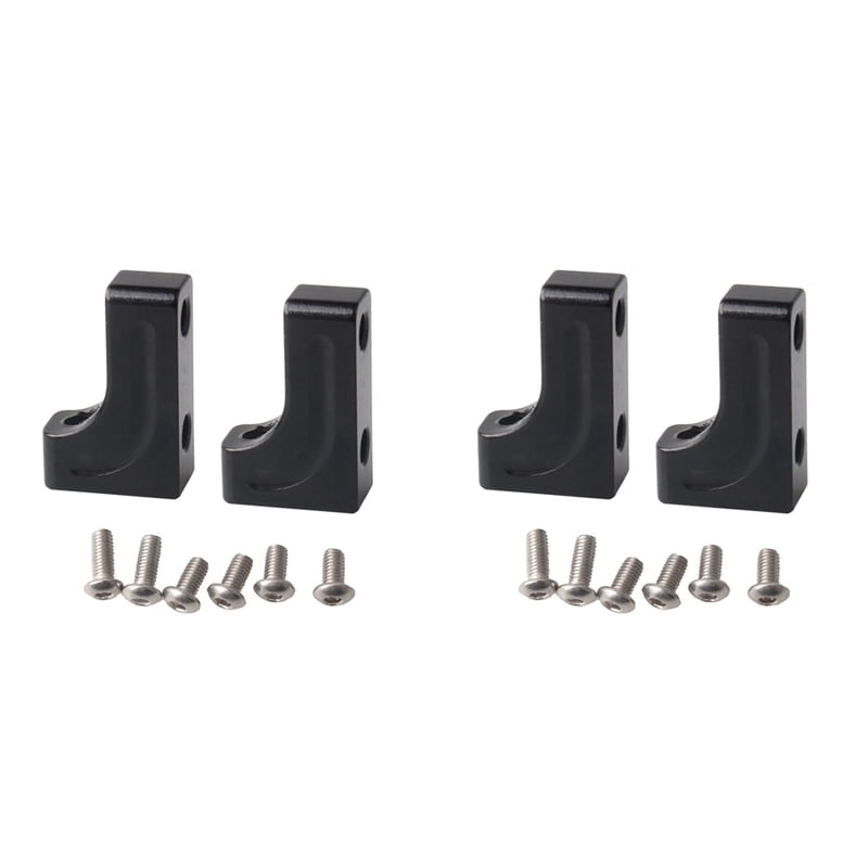 4Pcs Metal Servo Mount for SCX10 Wraith RR10 Capra SMT10 AX10 1/10 RC ...
