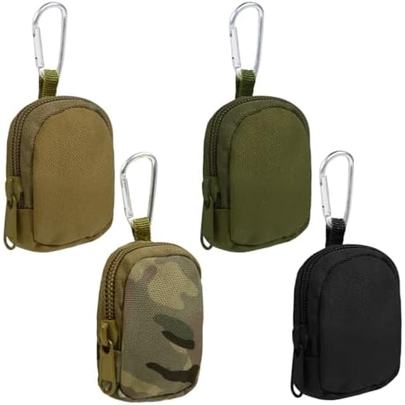 4Pcs Mini Backpack Keychain,Cute Cosmetic Bag for Women, Makeup Bag Key ...