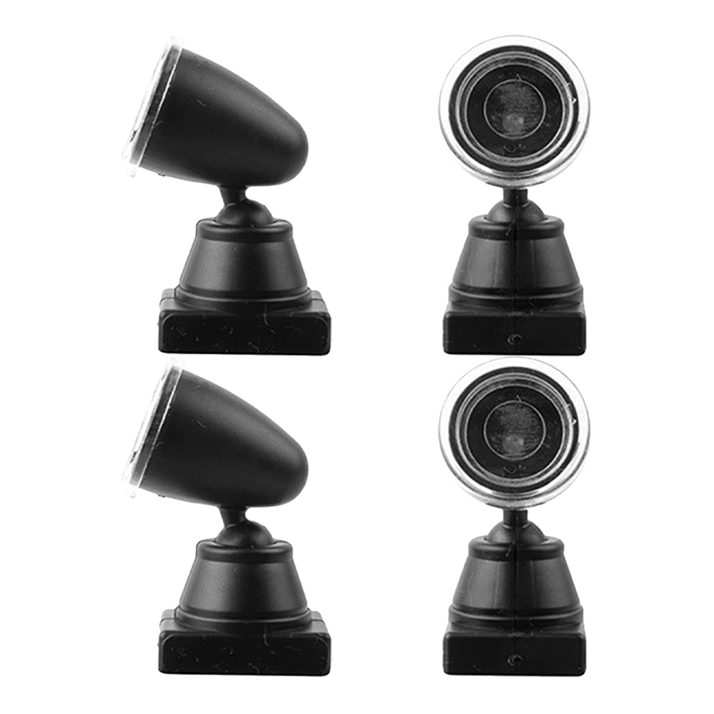 4Pcs Mini Signal Lamp DIY Prop Sand Table Train Landscape Signal Light ...