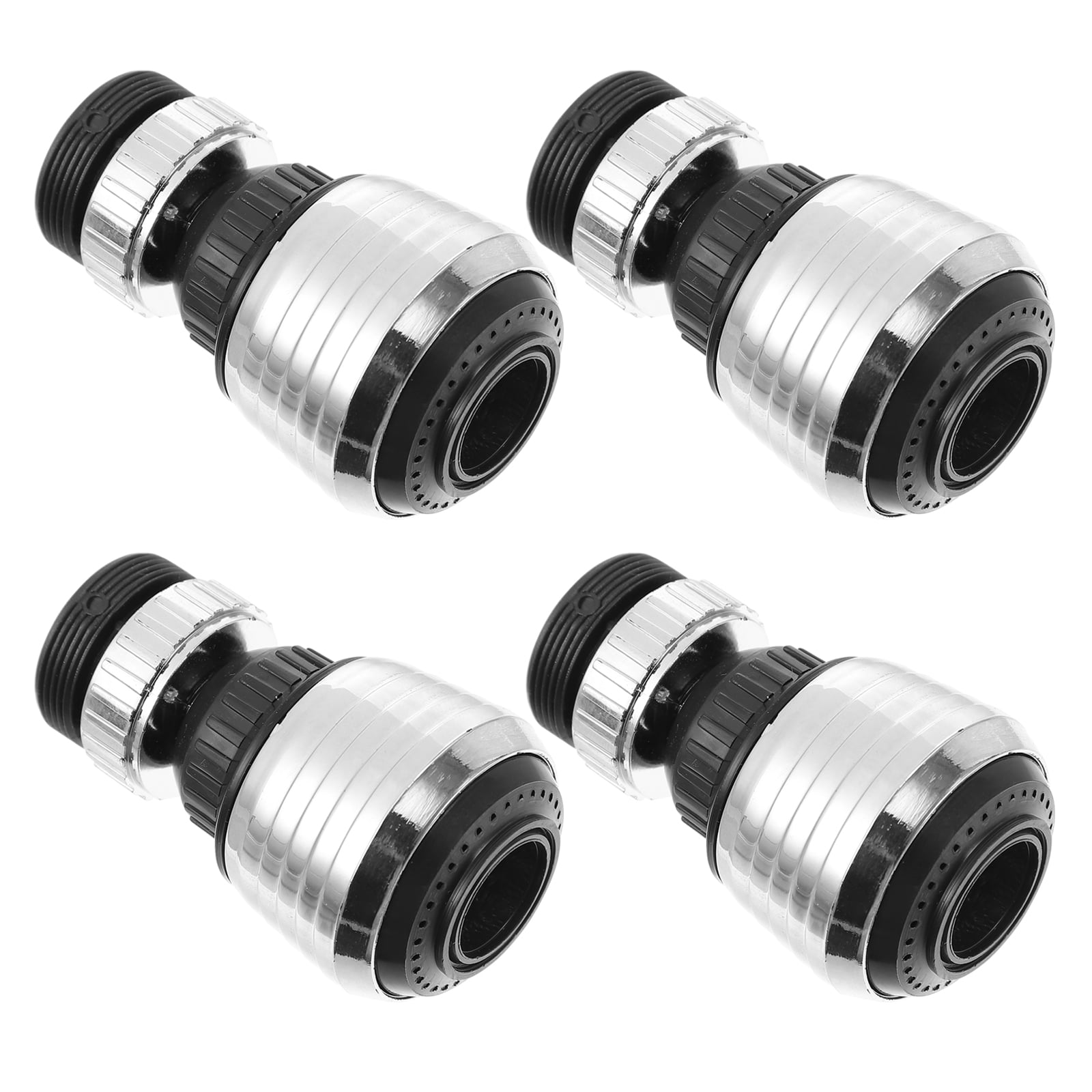 4pcs Movable Sink Aerator 360° Rotatable Faucet Sprayer Head For
