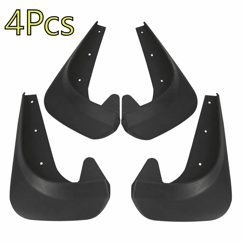 Car Front & Rear Fender Splash Guards, 4 Piece - Walmart.com