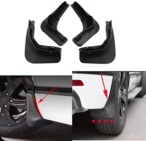 4Pcs Mud Guards Auto Mud Flaps Splash Guards Exterior Guards Compatible ...