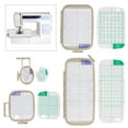 4Pcs Multi-size Embroidery Hoop Set, Plastic Adjustable Frame Precise ...