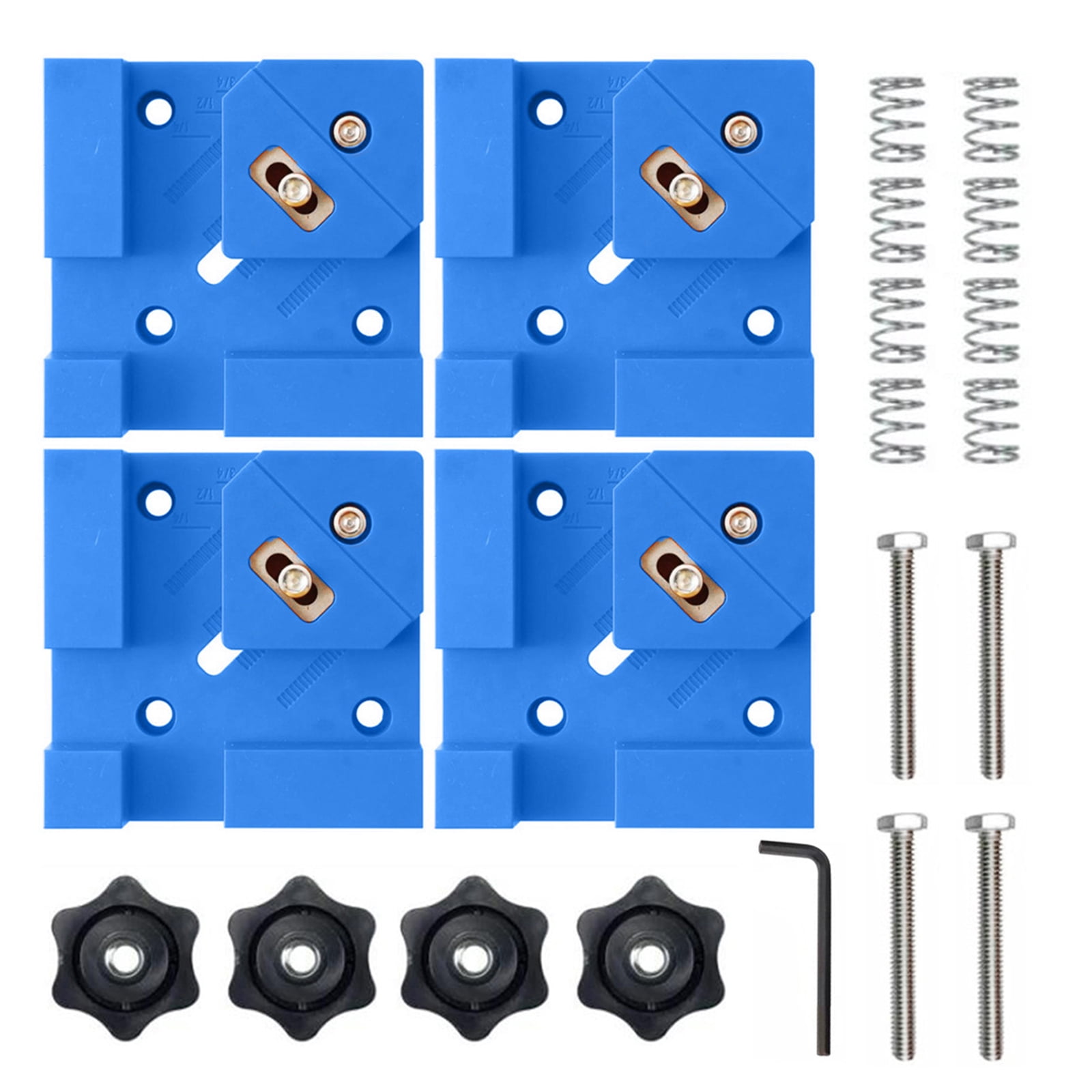 4Pcs Multipurpose 90° Angles Clamps Woodworking Tool Accuracy Alignment ...