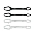 4Pcs Multipurpose Adjustable Wrenches 8 To 22Mm High Carbon Steel ...