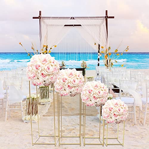 4Pcs Multipurpose Flower Stand for Wedding Party Dinner Centerpiece ...