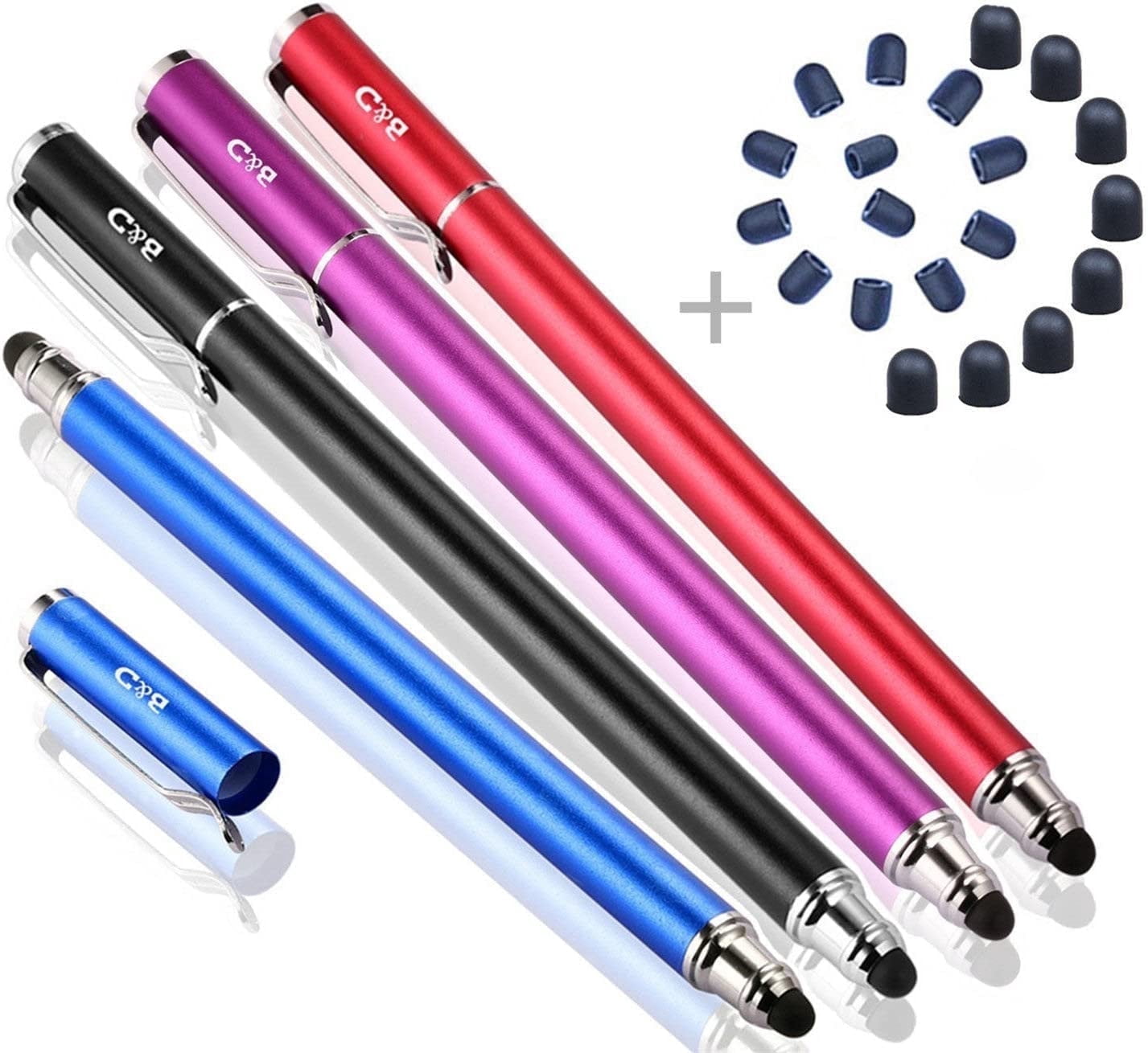 Bargains Depot 2-in-1 Universal Capacitive Stylus Pen, 5.5