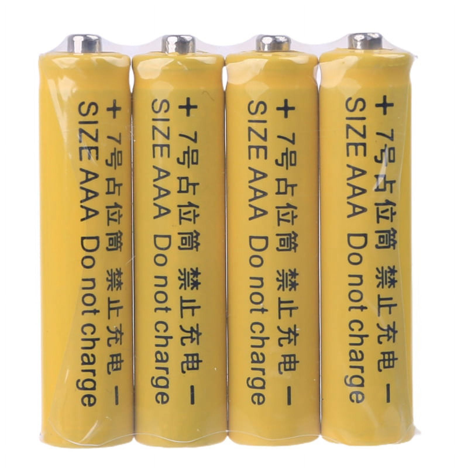 4Pcs No Power 10440 LR03 AAA Dummy Fake Battery Setup for Shell ...