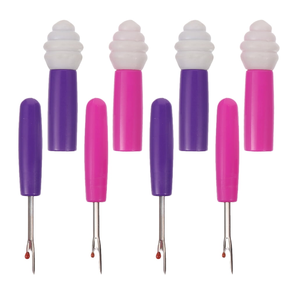 4Pcs Nonslip Seam Ripper Hand Grip Portable Seam Ripper Lovely Thread ...