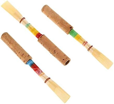 4Pcs Oboe Medium Soft Oboe Reeds Handmade Oboe Red Cork Wind Instrument ...