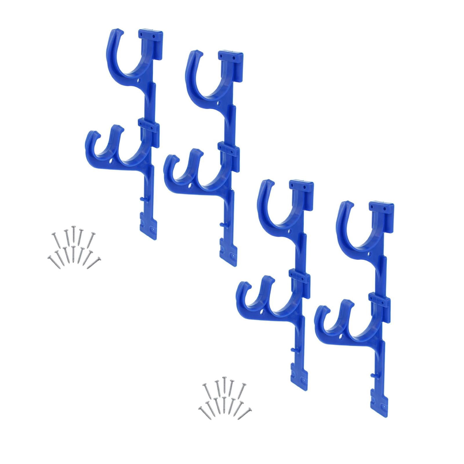 4Pcs Offer Countdown! Swimming Pool Hanger Hook Telescopic Rod Cleaning ...