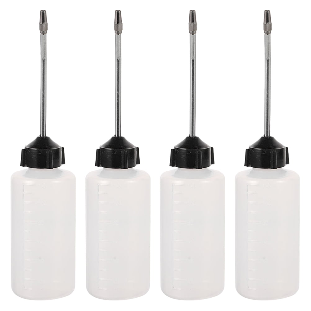 4Pcs Oil Dispensing Bottle Sewing Machine Oiler Oil Dispenser with Long ...