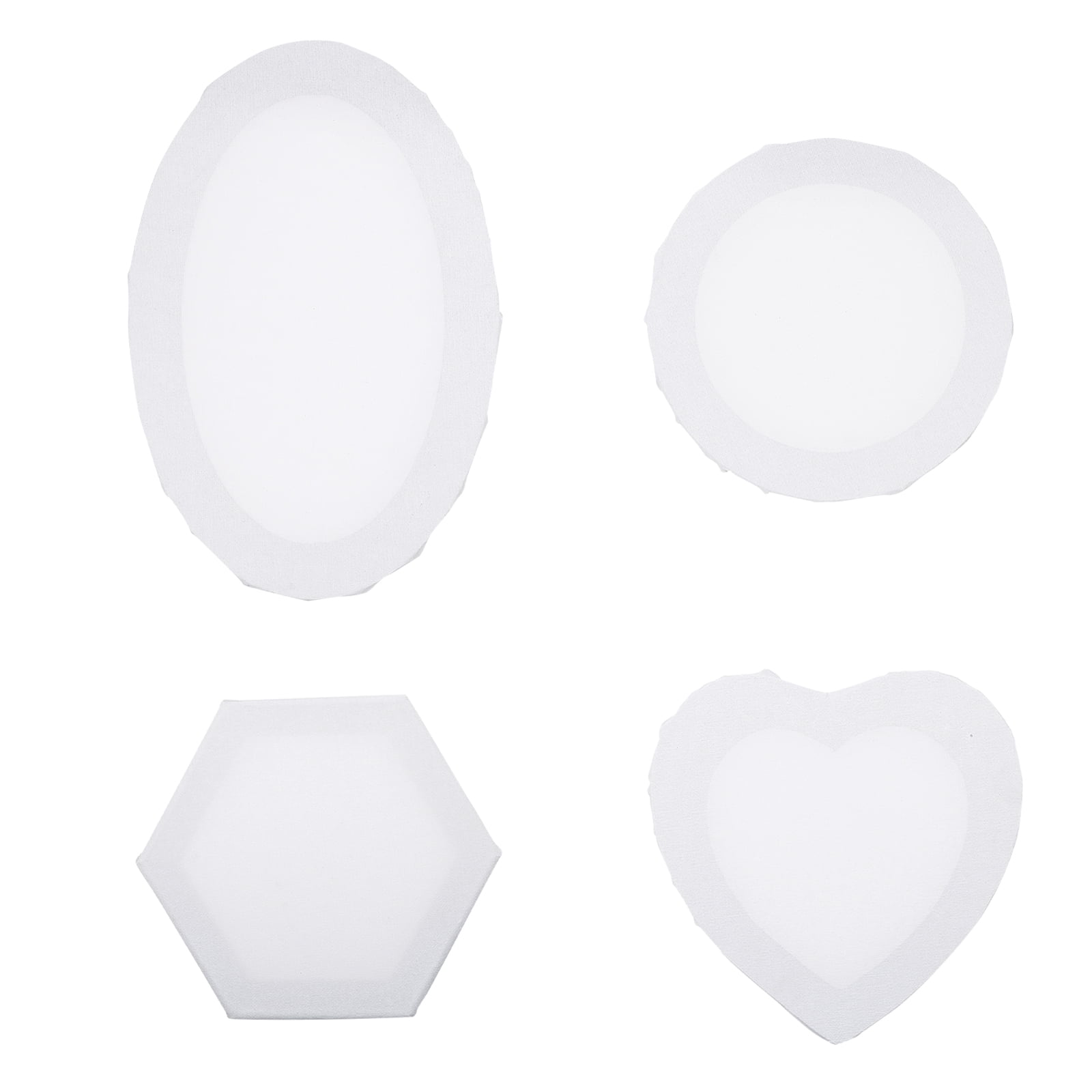 MERRYHAPY 4Pcs Household White Painting Frames Portable Tools for ...