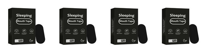4Pcs Oval Closed Mouth Stick Breathing Stick Sleep Stick Mouth Mouth ...