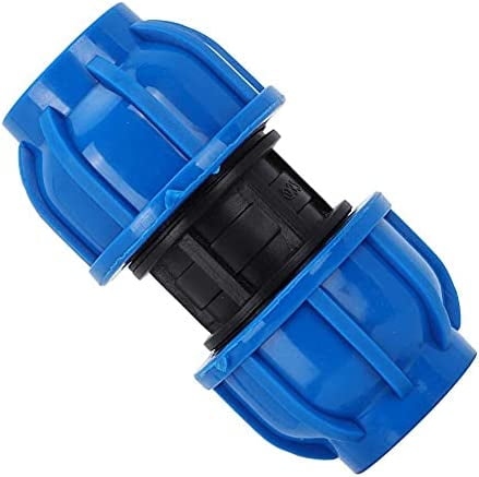 4Pcs PE Plastic Straight Connector 32mm to 32mm Water Pipe Adapter ...