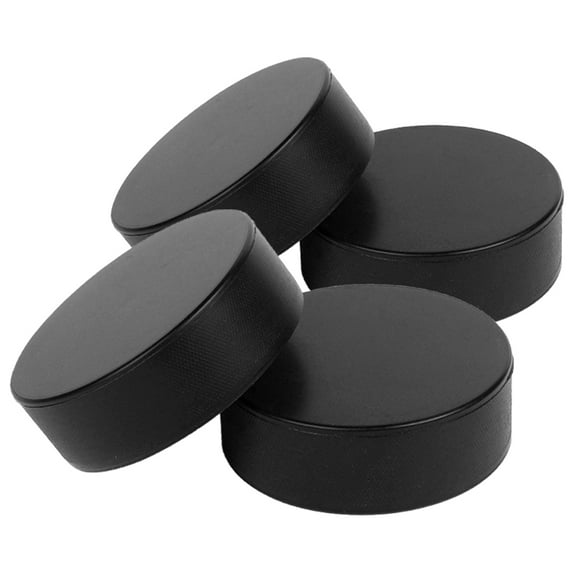 4Pcs PU Ice Hockey Puck Replacement Training Puck Competition Training ...