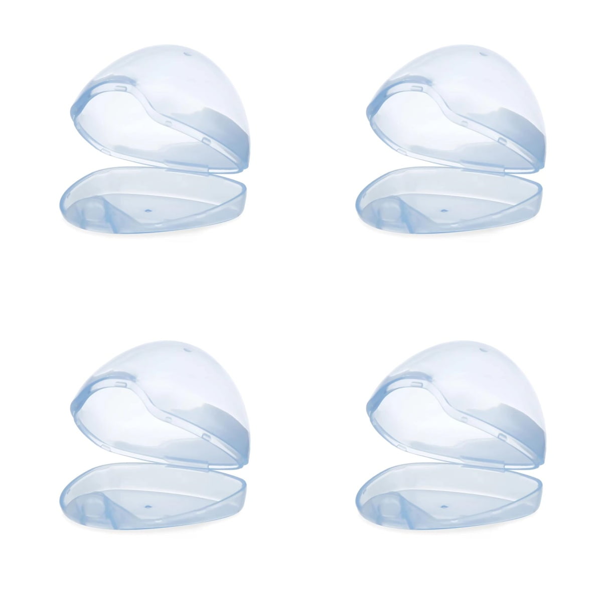 4Pcs Pacifier Storage Box Pacifier Holder Nipple Shield Case Pacifier ...