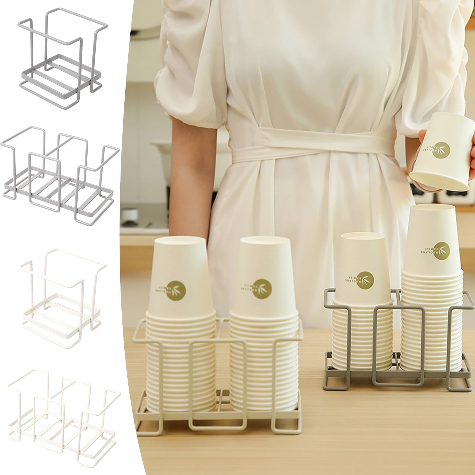 4Pcs Paper Cup Holder, Yannianjz Paper Cup Holder, Disposable Cup ...