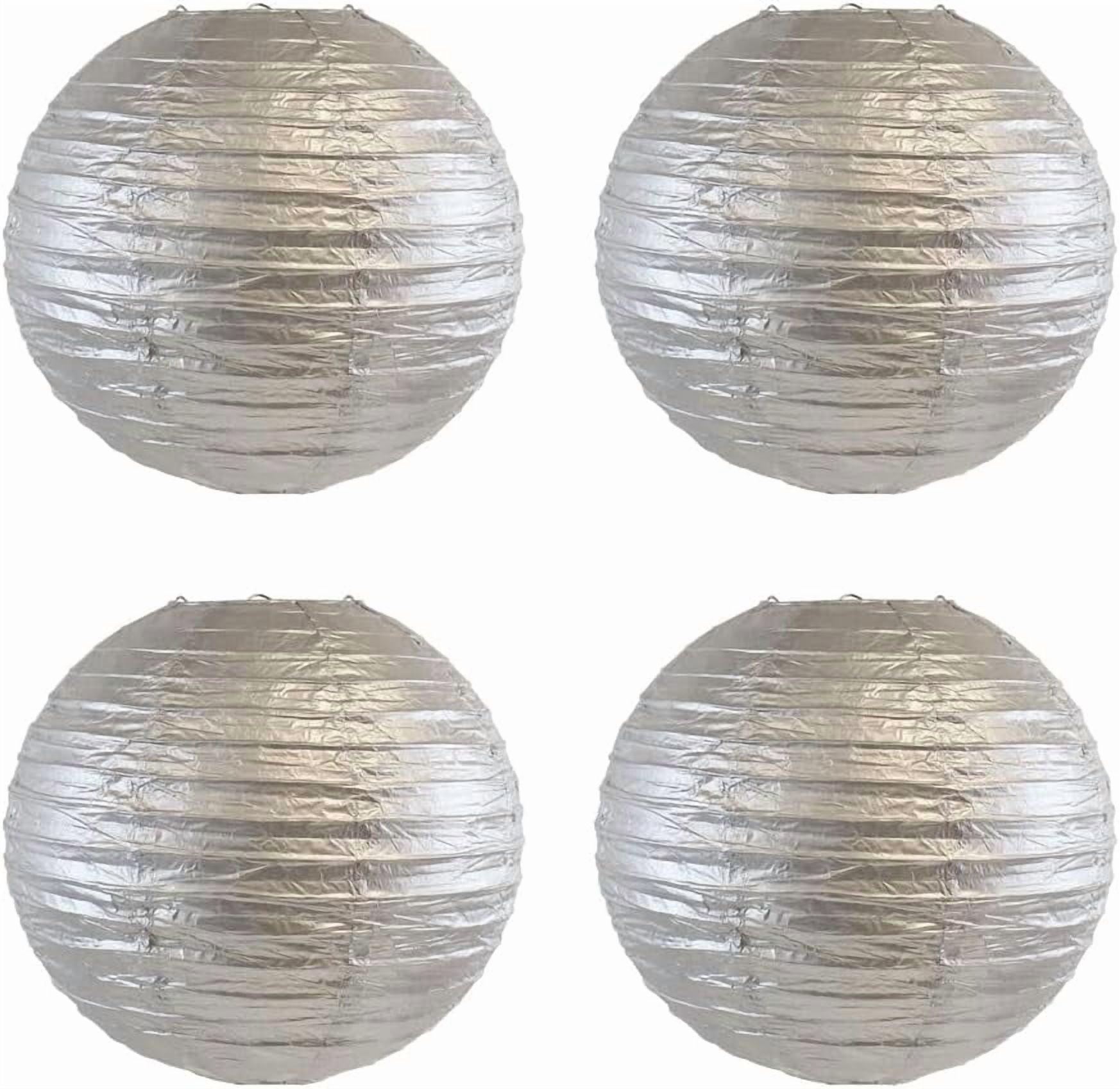 4Pcs Paper Lanterns Paper Lamp Shade Chinese Japanese Hanging Paper ...